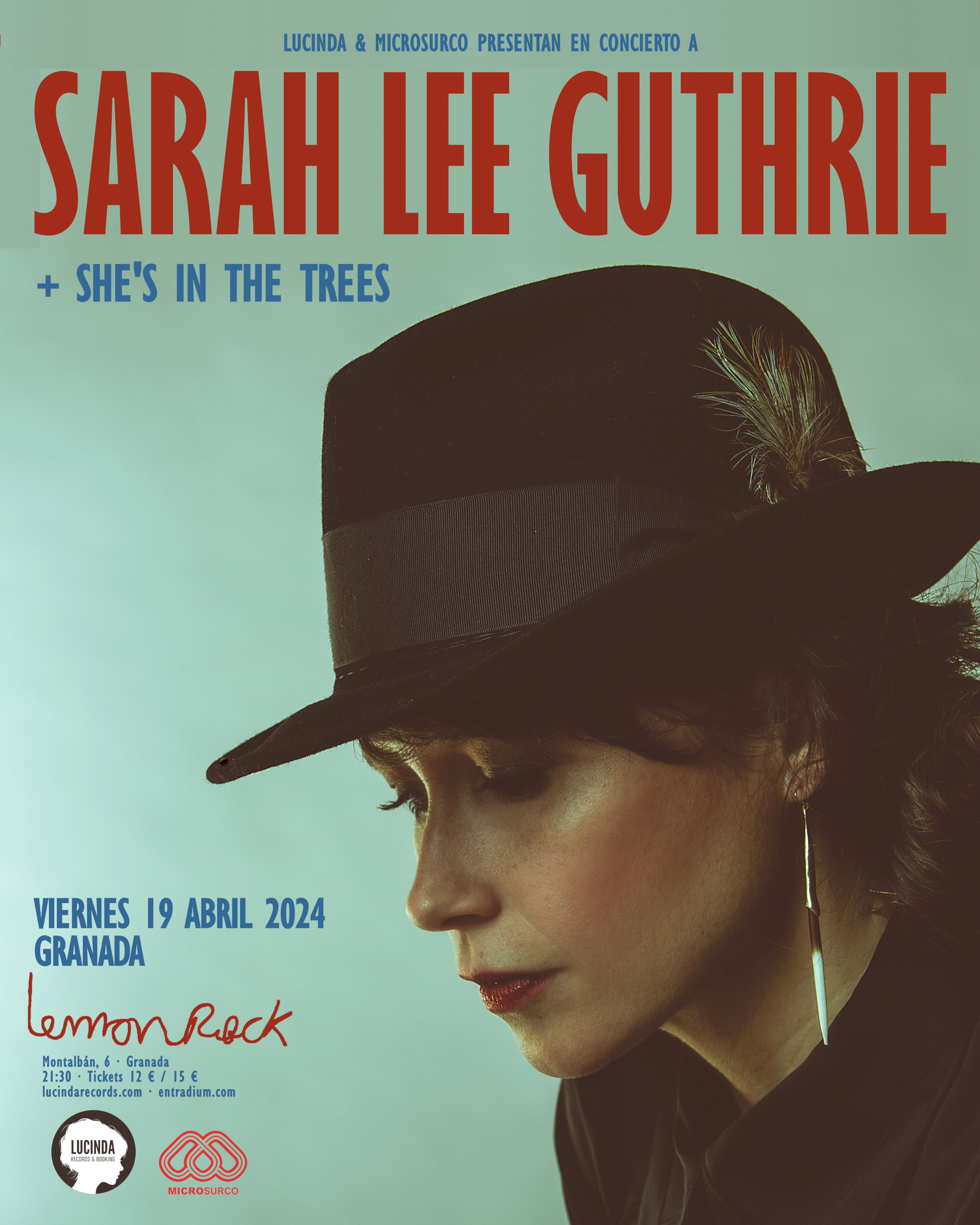 She’s In The Trees in Granada opening for Sarah Lee Guthrie 19th April